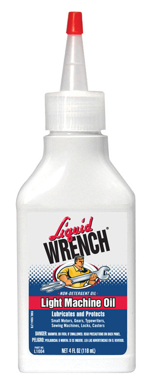 Liquid Wrench Light Machine Oil 4 oz Bottle #VSHE363614, L1004